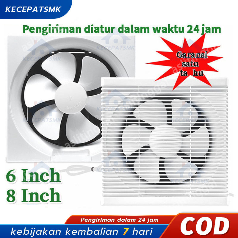 Jual Exhaust Fan Kipas Angin Hexos Plafon 8 inch / 10 inch/12 Inch ...