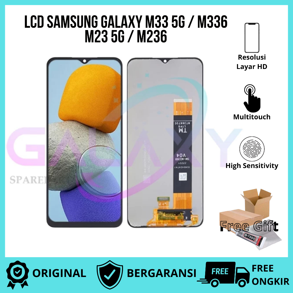 Jual LCD TOUCHSCREEN SAMSUNG GALAXY M33 5G / M23 5G ORIGINAL PRODUK ...