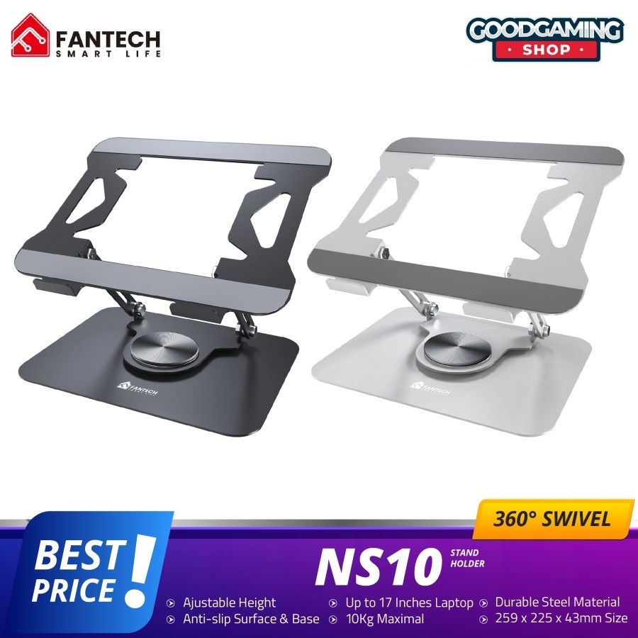 Jual Fantech NS10 Notebook Stand Tablet Stand Holder Stand Laptop | Shopee Indonesia