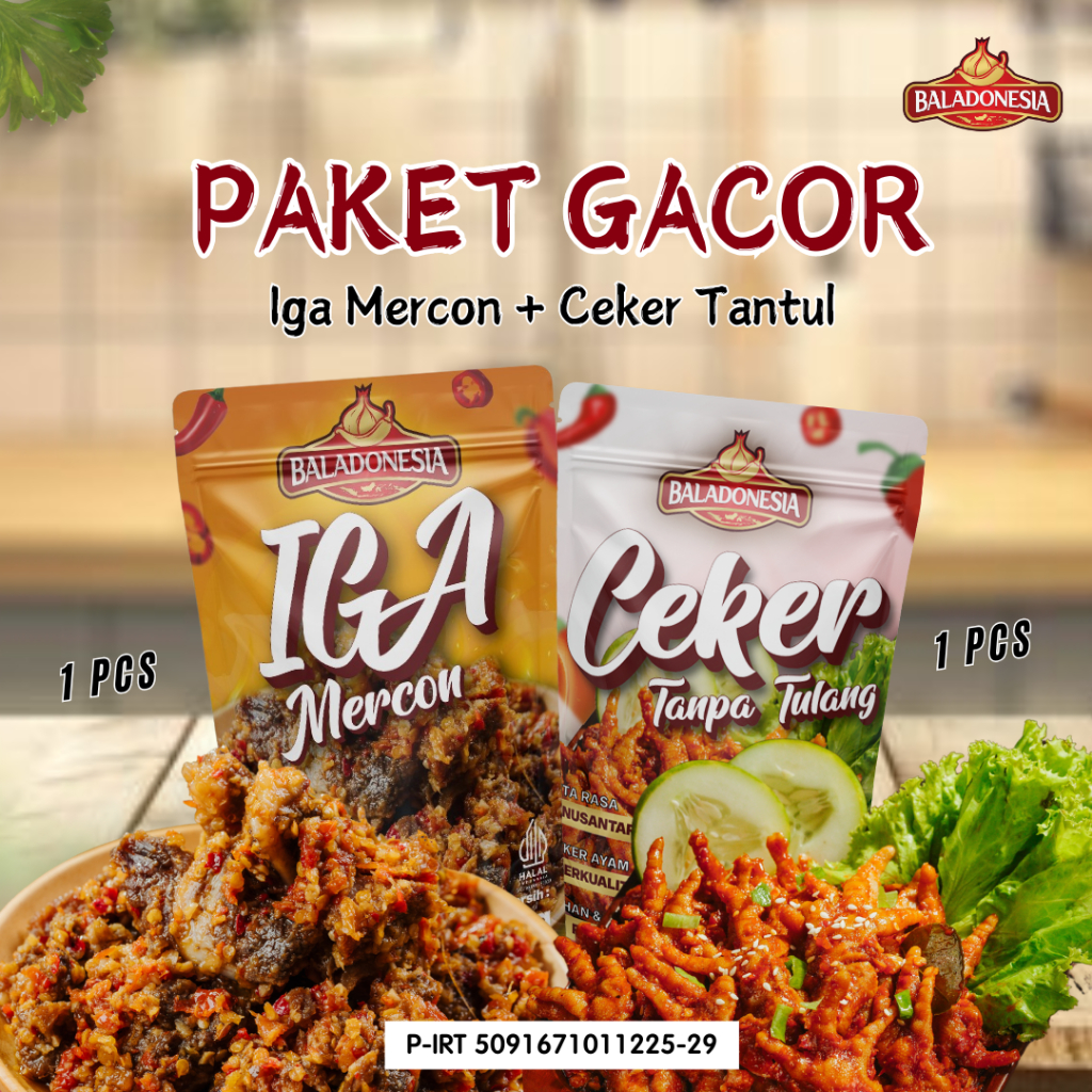 Jual PAKET GACOR ( 1 Iga Mercon + 1 Ceker Tantul) | Shopee Indonesia