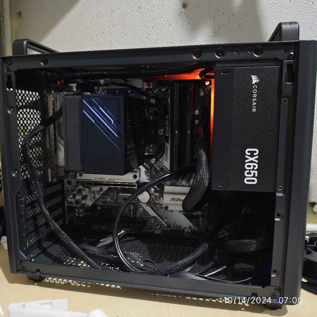 Jual PC Rakitan Mini AMD Ryzen 5 7600x, B650M Pro RS AM5, 2x16GB 32GB ...