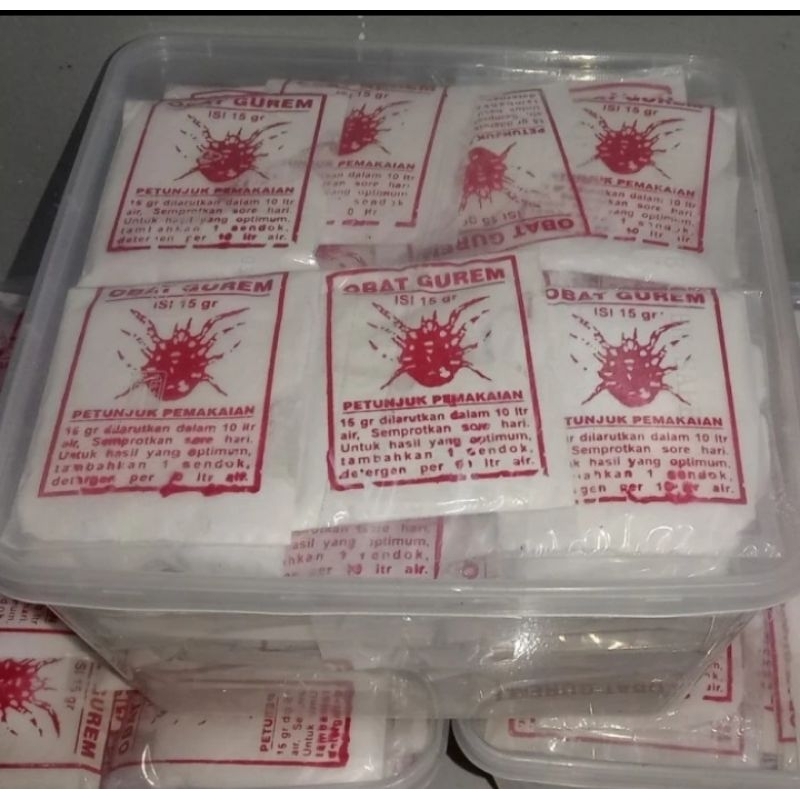 Jual OBAT GUREM AYAM ORI KEMASAN 1pot(100pcs) | Shopee Indonesia