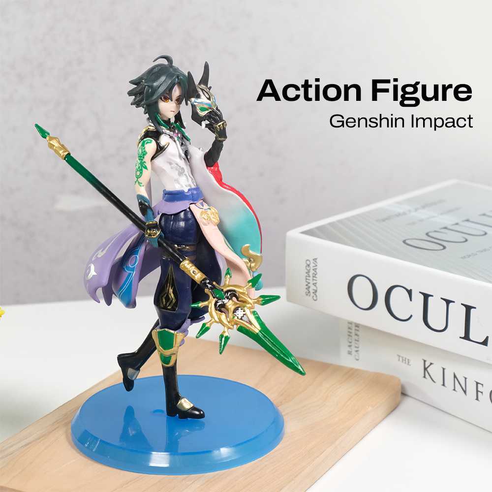 Jual LeMall Action Figure Genshin Impact Xiao Dekorasi Pajangan 18cm ...