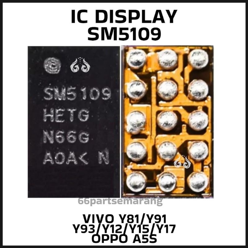 Jual Ic Display SM3010 / SM5109 Samsung A10 / A30 / A50 / S10 / S10+ Plus / Vivo Y81 / Y91 / Y93 ...
