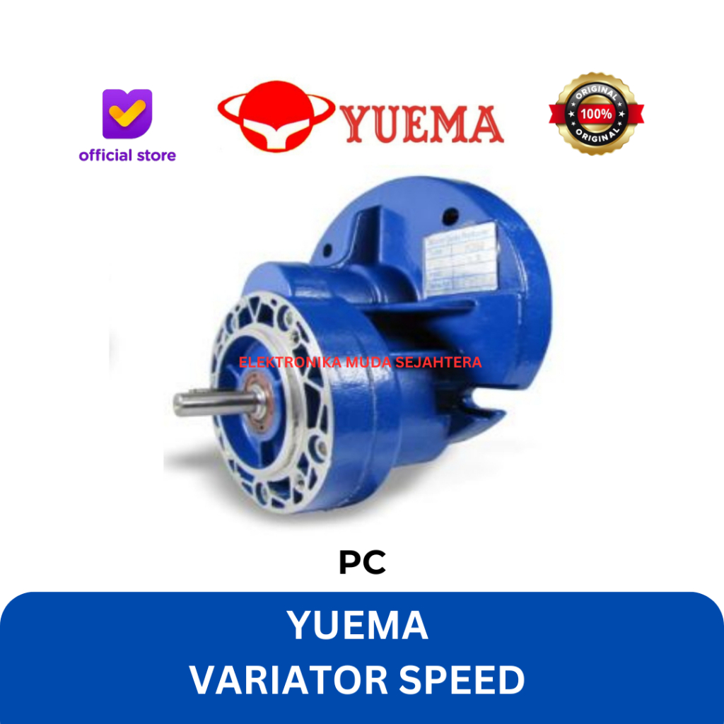 Jual Yuema Variator Speed PC 080 / Mechanical Speed Variator / Speed Adjusted Stepless Variator ...