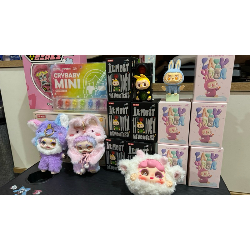 Jual labubu selected v1, v2,DaDa. ZiZi, pucky forest,Lazy Yoga, Almost ...