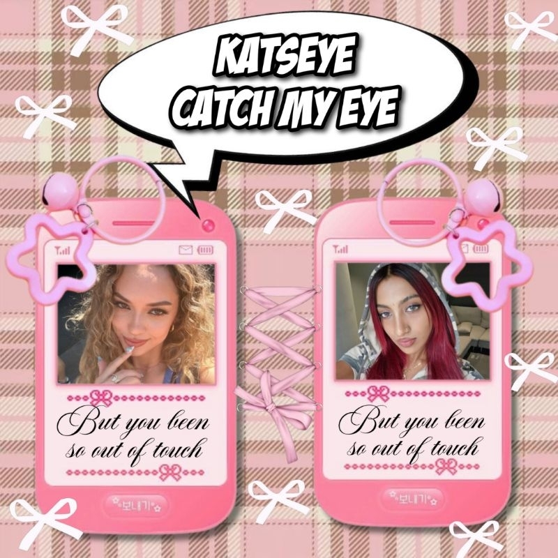 Jual [PRE-ORDER] KATSEYE CATCH MY EYE KEYCHAIN KEYRING GANTUNGAN KUNCI ...