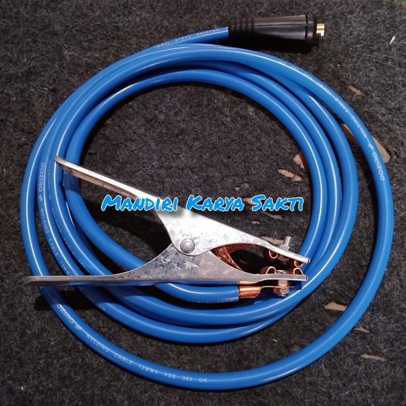 Jual Set Kabel Las Massa DOZIRO 12mm | Kabel Las Doziro 12mm Set Tang ...