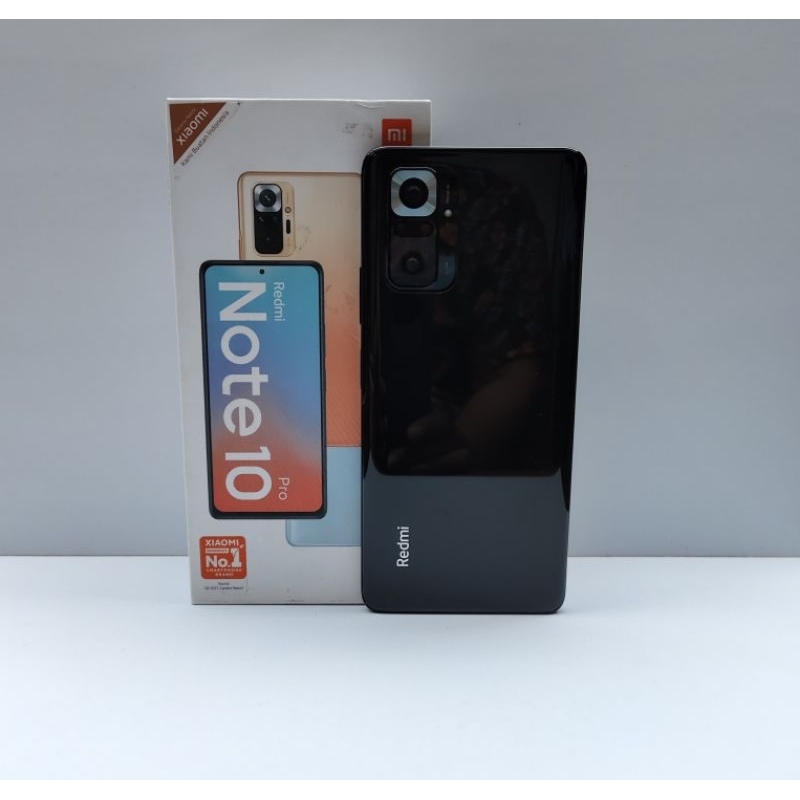 Jual REDMI NOTE 10 PRO RAM 6+6/128GB SECOND ORIGINAL | Shopee Indonesia