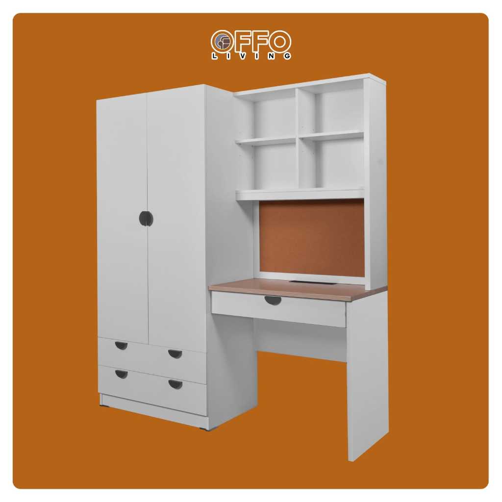 Jual Offo Living - Lemari 2 Pintu Meja Belajar WDDT WYNN Modern ...