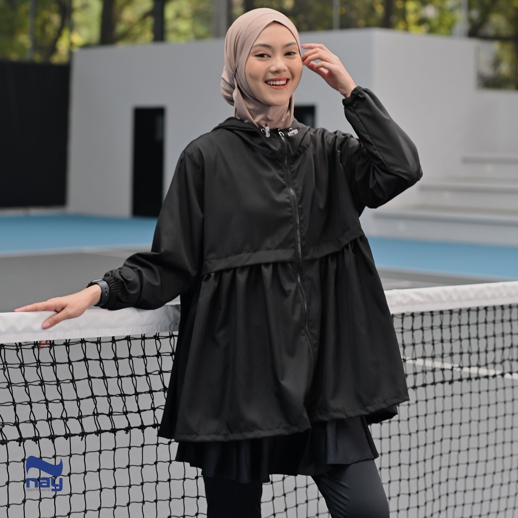 Jual Jacket Olahraga Wanita Anti Gerah - Khai Jacket | Shopee Indonesia