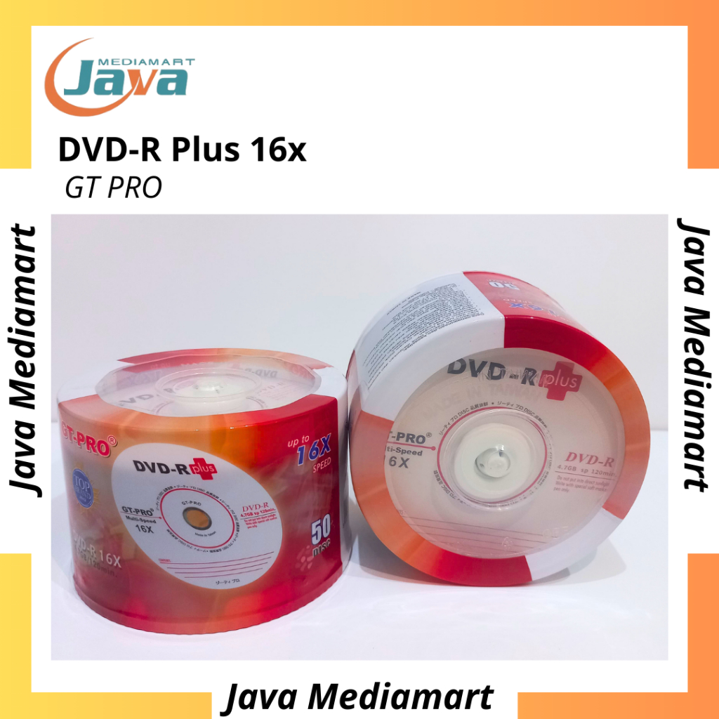 Jual DVD-R PLUS 16x GT Pro CD Blank isi 50 Keping I DVD Kaset isi 50 Keping Kaset DVD | Shopee ...