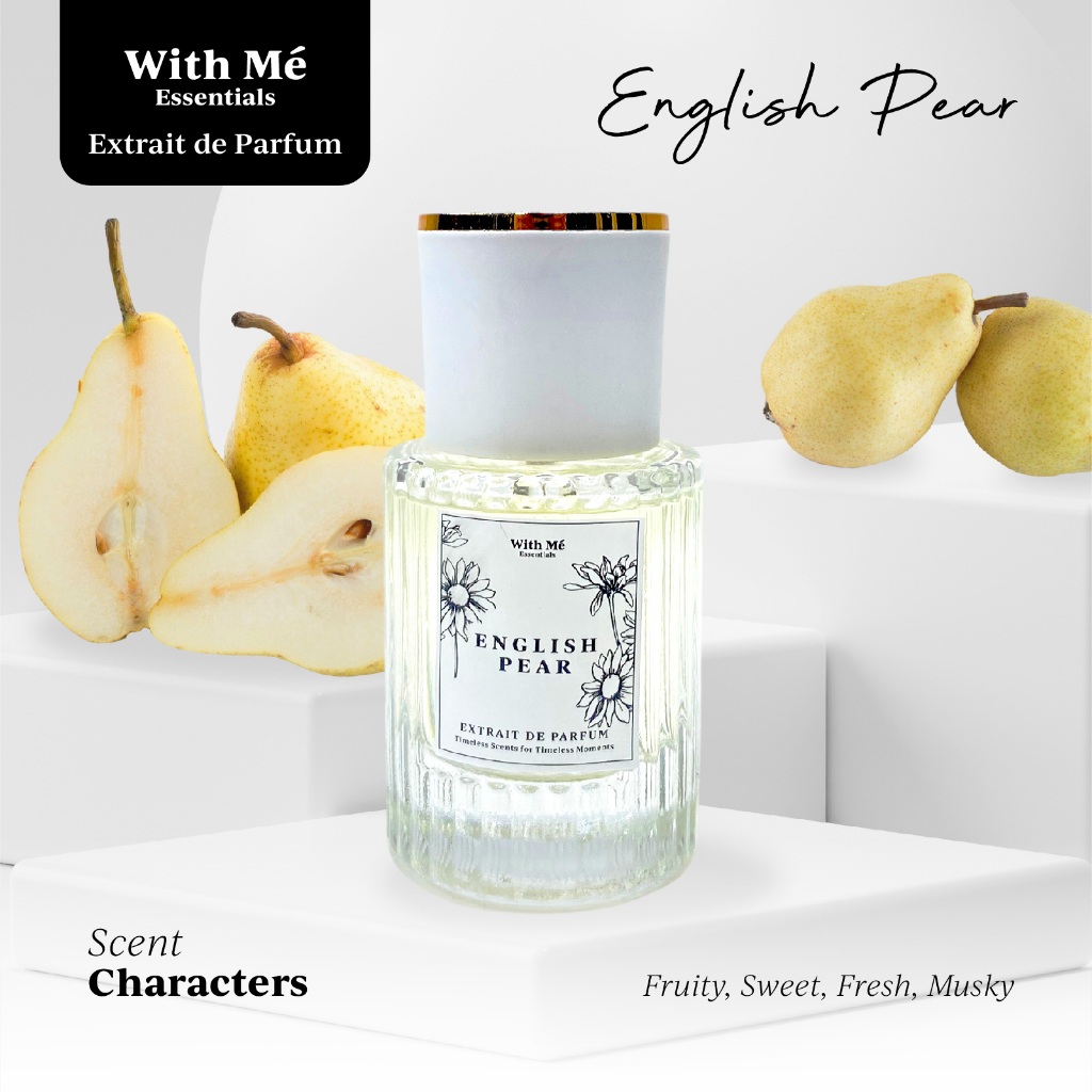 Jual PARFUM ENGLISH PEAR WITH ME ESSENTIALS MINYAK WANGI TAHAN LAMA 24 ...