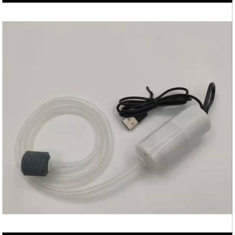 Jual aerator USB lengkap dengan selang dan batu | Shopee Indonesia