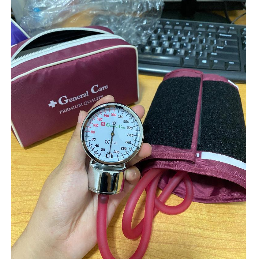 Jual Tensi Aneroid Manual Jarum Transparant General Care / Tensimeter ...