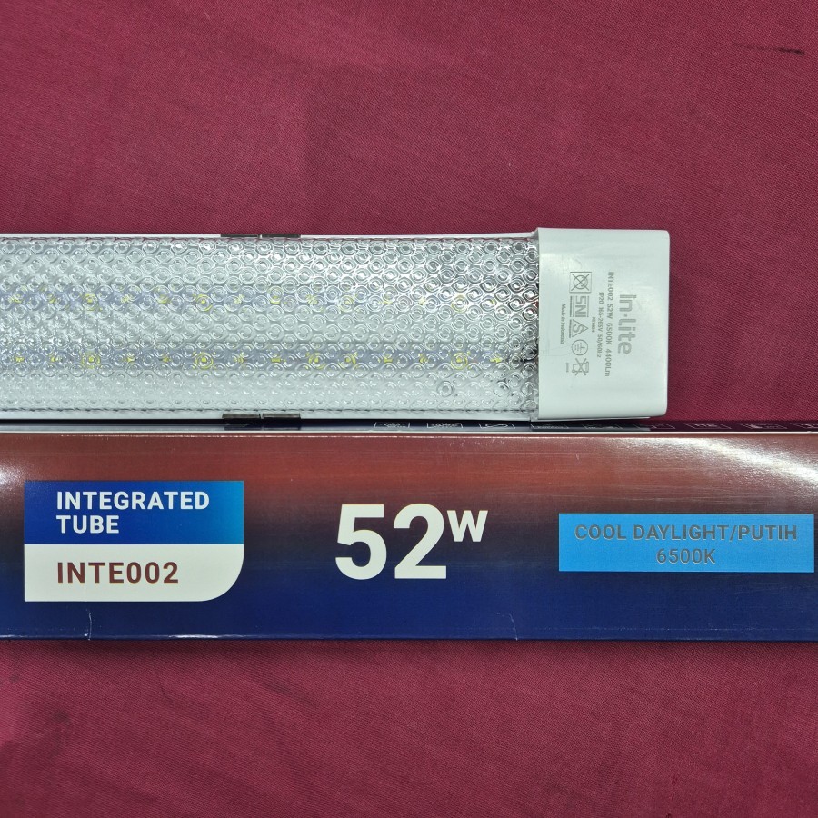 Jual INTE002 Lampu Bohlam Neon LED T8 T5 TUBE LIGHT 52W 120CM PRISMATIC ...