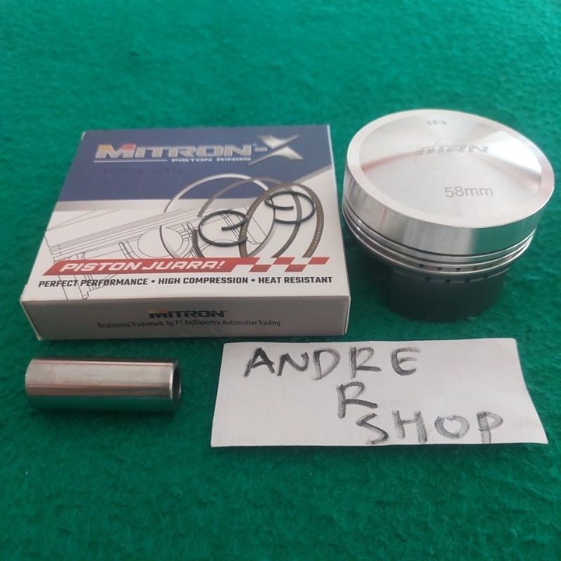Jual piston mitron x 57 58 59 60 61 62 63 64 65 66 67 68 70 pin 14 tipe ...