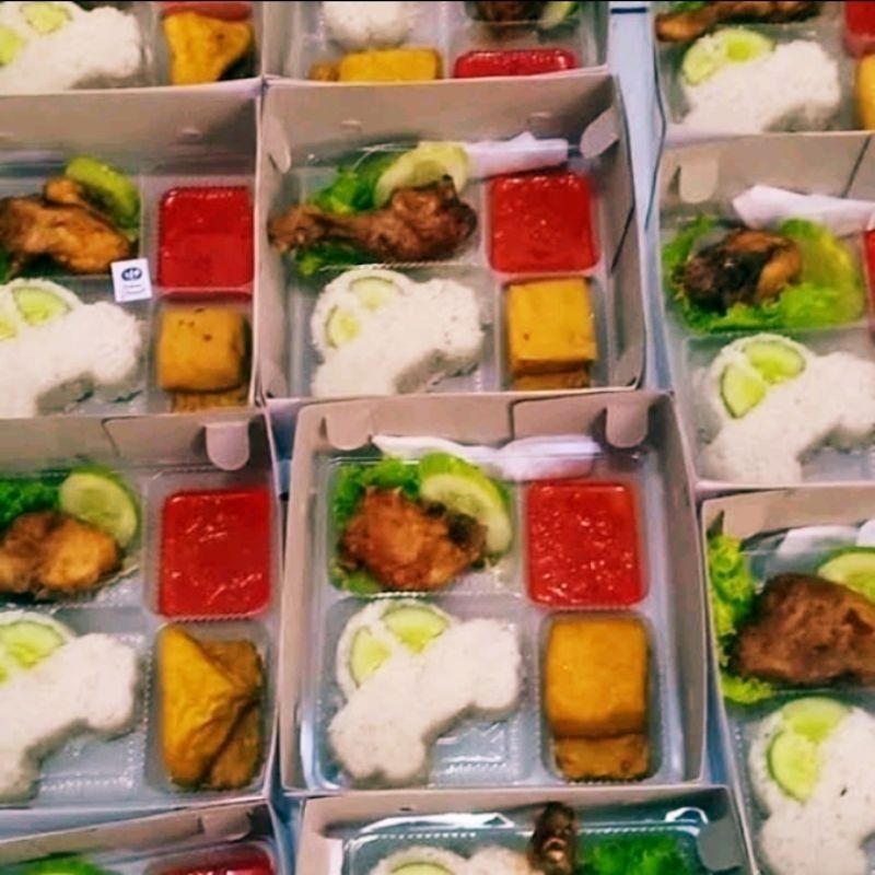 Jual Juragan Catering -Paket Murah Nasi Box Ayam Goreng Komplit Lengkap Paling Lezat Nikmat ...