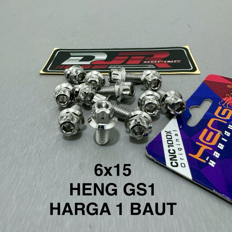 Jual BAUT 10 PROBOLT 6x15 STAINLESS model GS1 Original HENG THAILAND | Shopee Indonesia