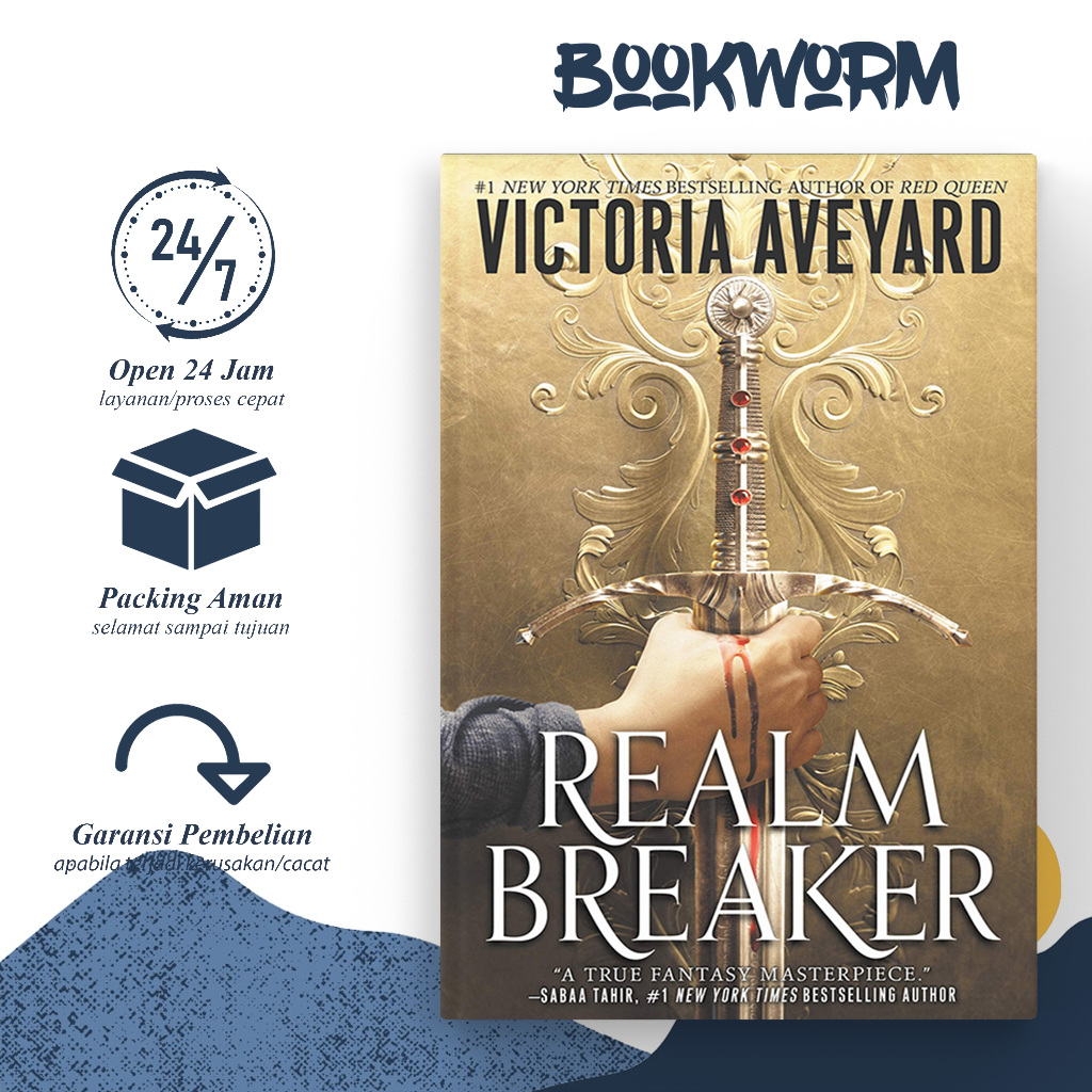 Jual Realm Breaker (Realm Breaker, #1) by Victoria Aveyard (English ...