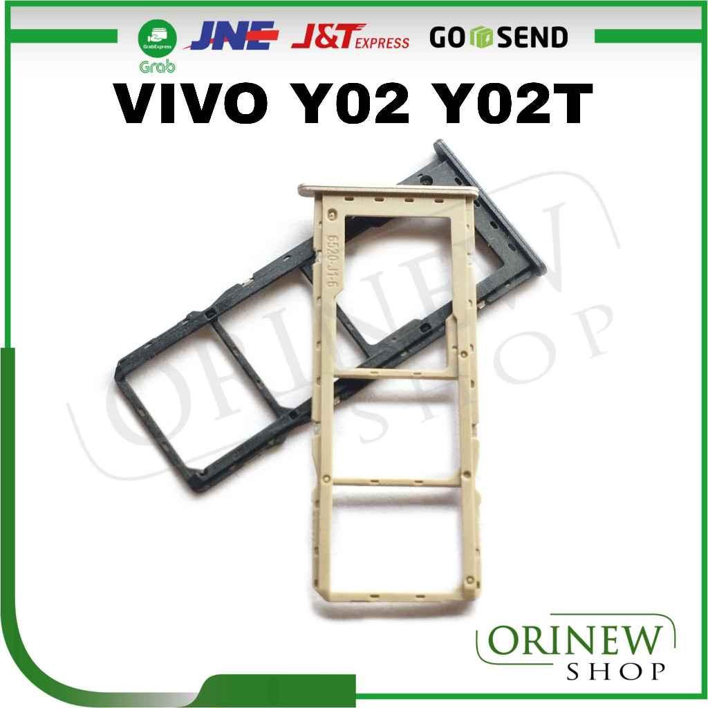 Jual Simtray Sim Tray Slot Sim Card Simlock Vivo Y02 Y02T | Shopee ...
