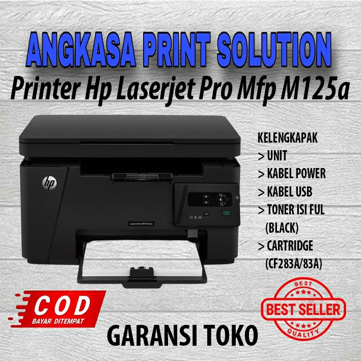 Jual Printer Hp Laserjet Pro Mfp M125a scan copy murah | Shopee Indonesia