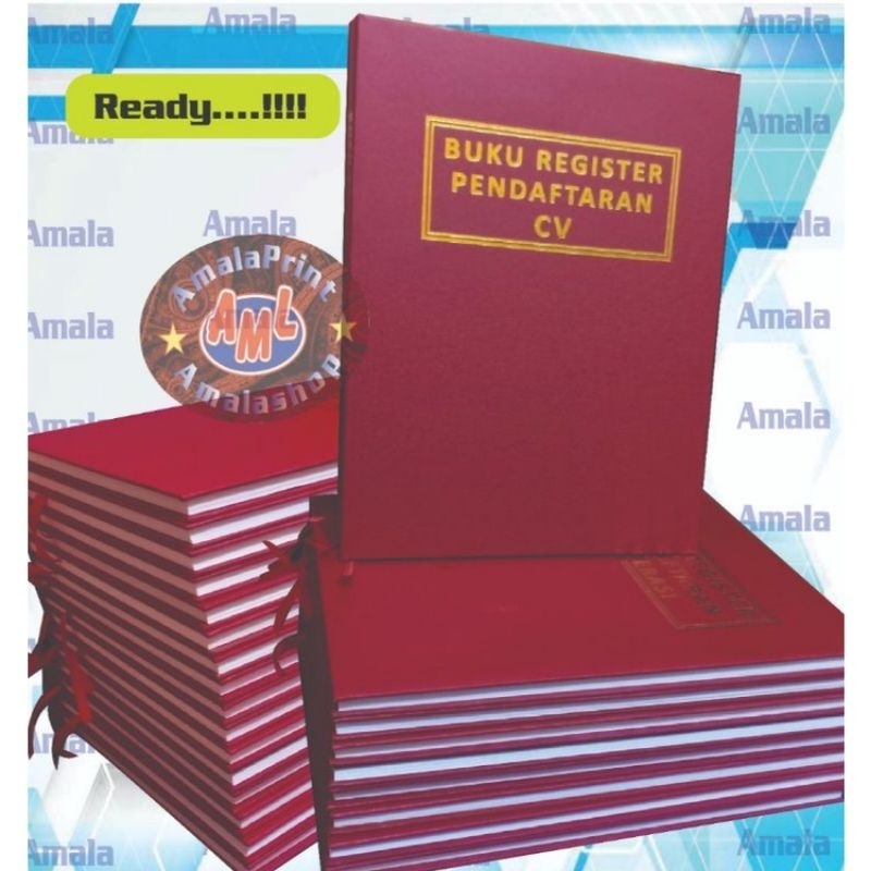 Jual Buku Register Pendaftaran CV | Shopee Indonesia