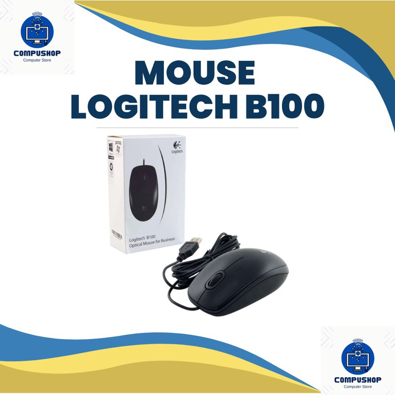 Jual Mouse Logitech B100 | Shopee Indonesia