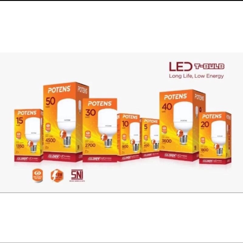 Jual POTENS LAMPU LED PUTIH T-BULB 10W, 15W, 20W, 30W LED | Shopee ...