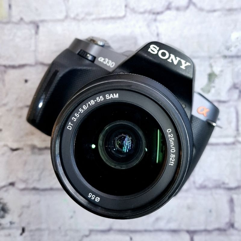 Jual Kamera DSLR SONY A330 Lensa Kit 18-55mm | Shopee Indonesia