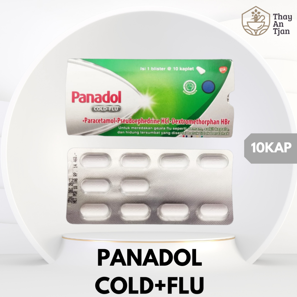 Jual PANADOL COLD FLU 1 STRIP | OBAT FLU PILEK DEMAM | Shopee Indonesia