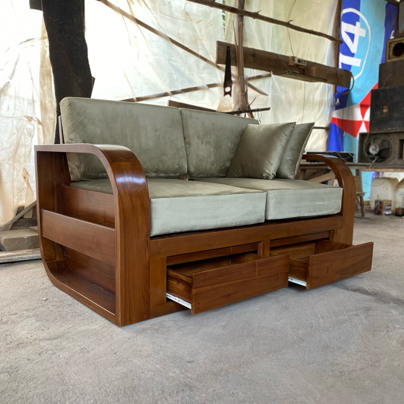 Jual Sofa ruang tamu minimalis, Sofa jati tua laci, Sofa santai ruang ...
