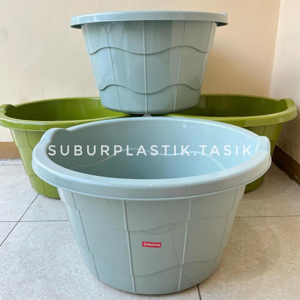 Jual Bak Air Jumbo 45 Liter Jolang Baskom Mandi Plastik Tebal Pacific ...