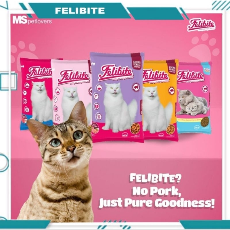 Jual FELIBITE Makanan Kucing All Varian untuk Semua Usia Felibite tuna ...