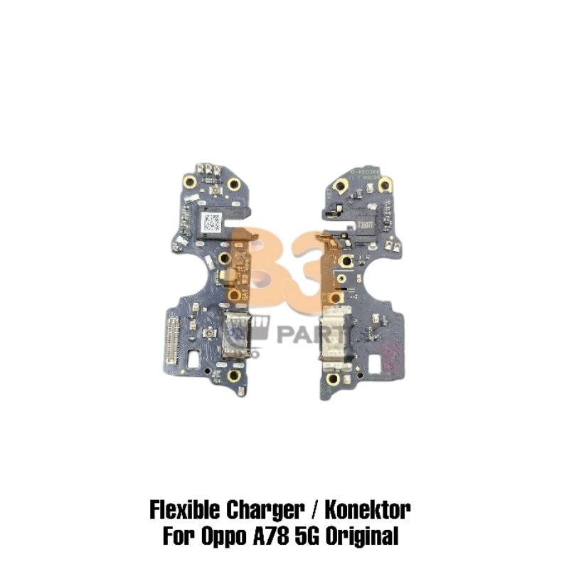 Jual Flexible Charger Konektor / Papan Cas Pcb For Oppo A78 5G Original ...