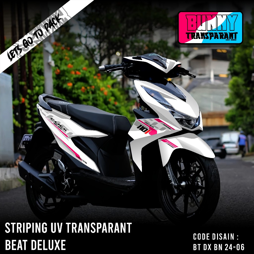 Jual STRIPING STICKER TRANSPARAN BEAT DELUXE NEW 2020-2021-2022-2023 ...
