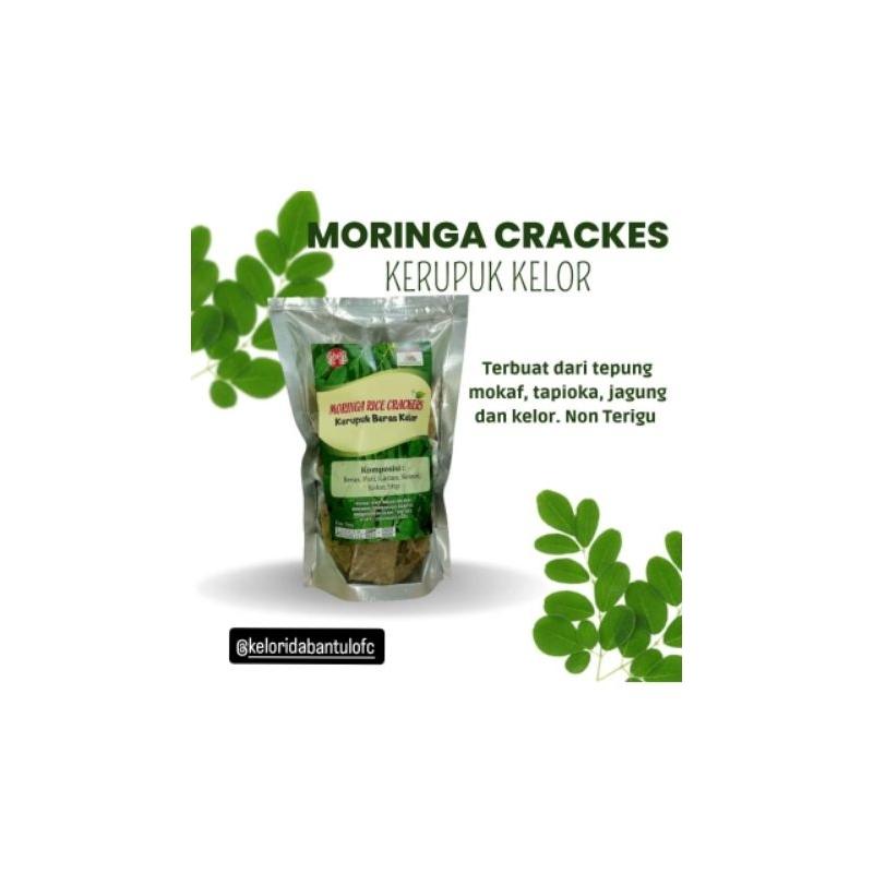 Jual MORINGA RICE CRACKERS (Kerupuk Kelor) | KELORIDA | Shopee Indonesia