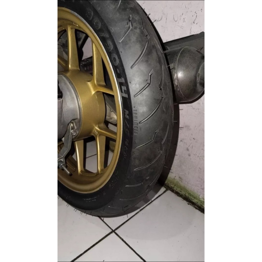 Jual BAN MOTOR TOMIMOTO TM-100 BAN TUBELESS UKURAN 80/90-14 & 90/90-14 ...