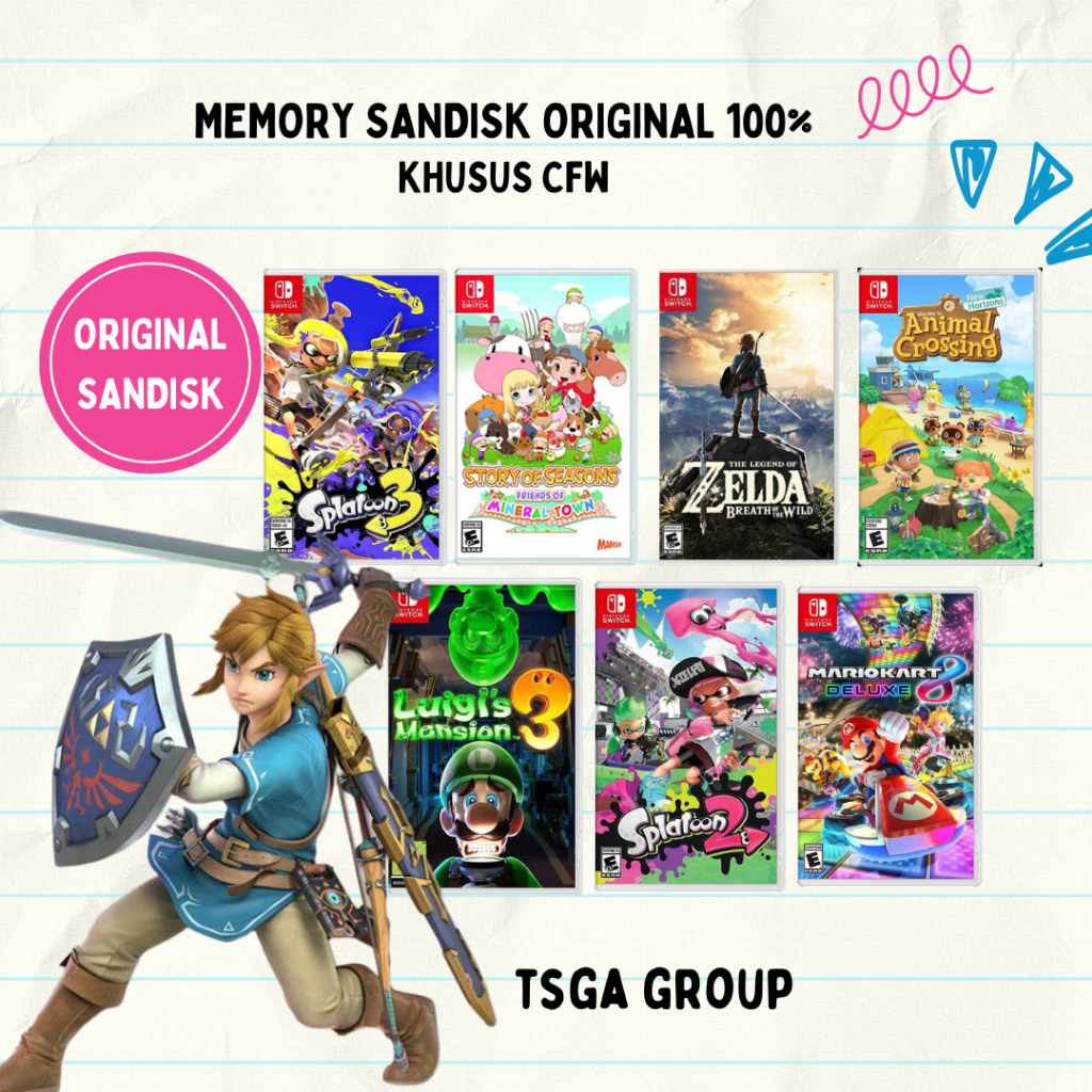 Jual Paket Memori Micro SD Sandisk Original Microsd Resmi Memory Isi ...