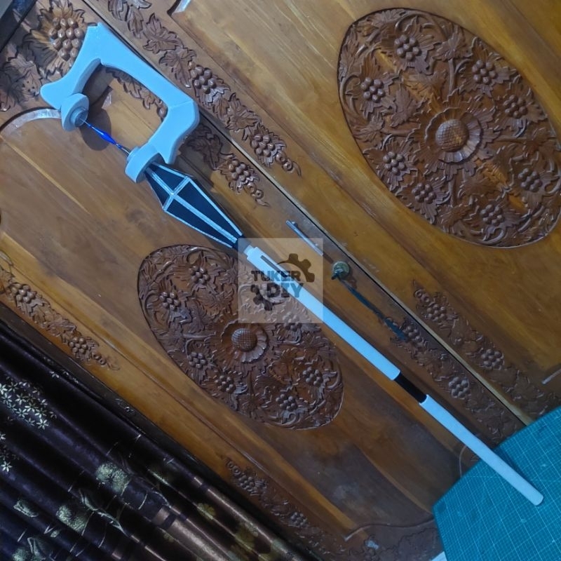 Jual Weapon Cosplay Tongkat Staff Roxy Migurdia Anime Mushoku Tensei ...