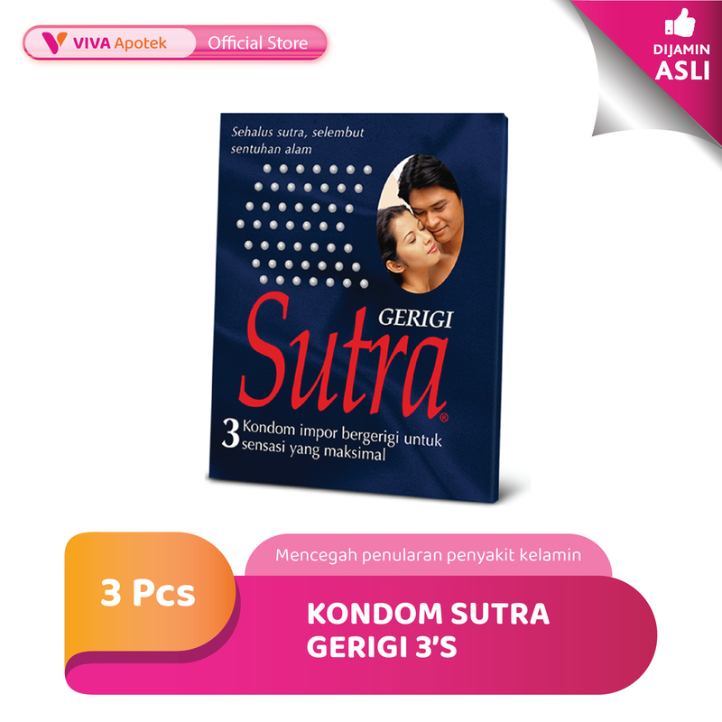 Jual Kondom Sutra Gerigi untuk Alat Kontrasepsi (3 Pcs) | Shopee Indonesia