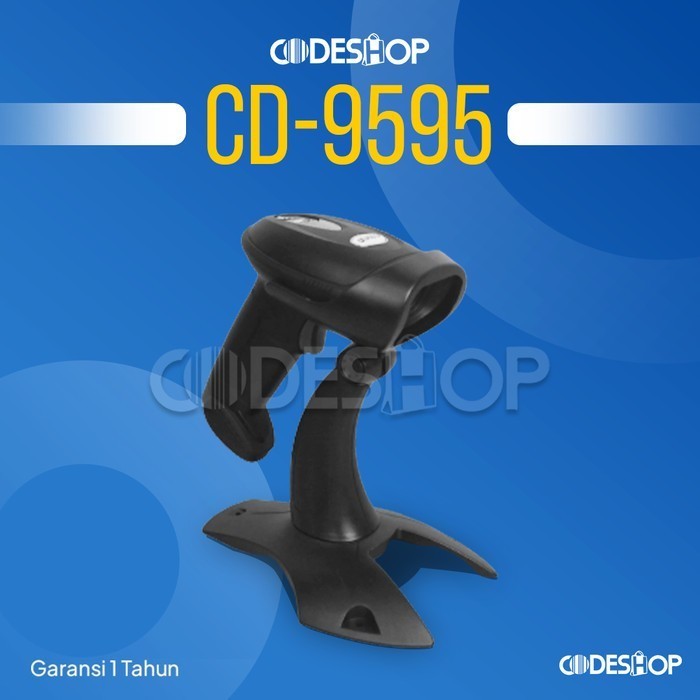 Jual Scanner Barcode Codeshop CD-9595 Wireless USB + Dongle - 2 Dimensi ...