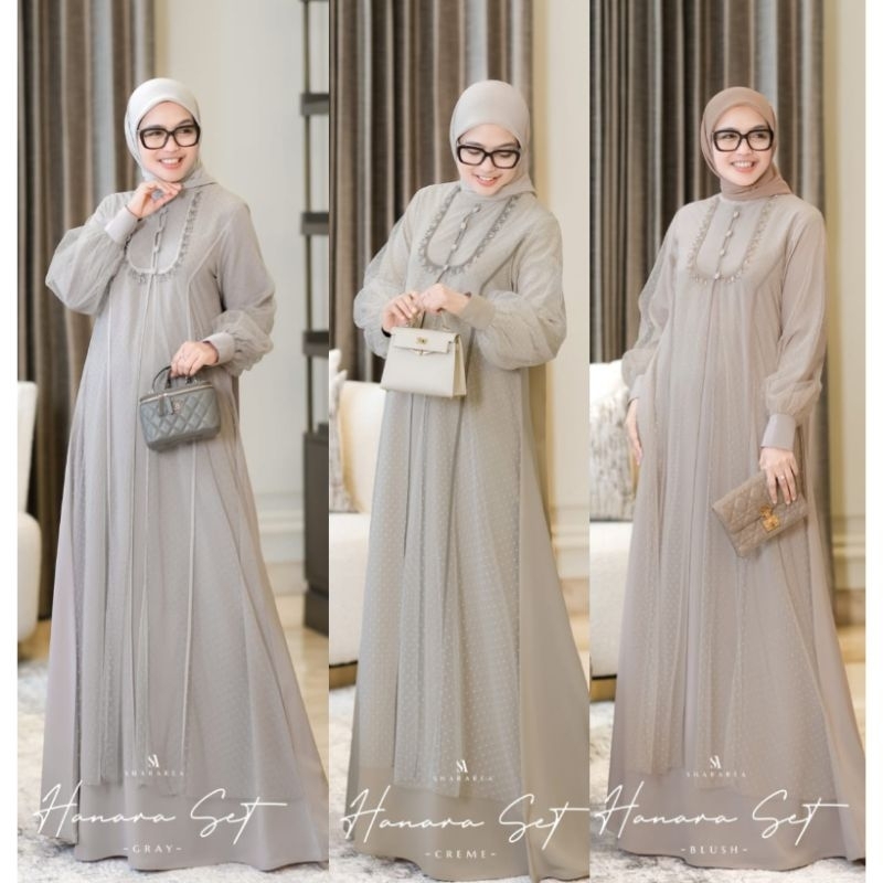 Jual Hanara Set (Set Scarf) by shArarea | Shopee Indonesia