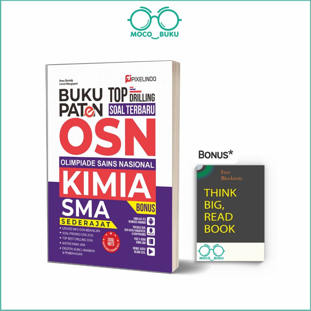 Jual Buku Paten Top Drilling Soal Terbaru OSN Kimia SMA/Sederajat | Shopee Indonesia