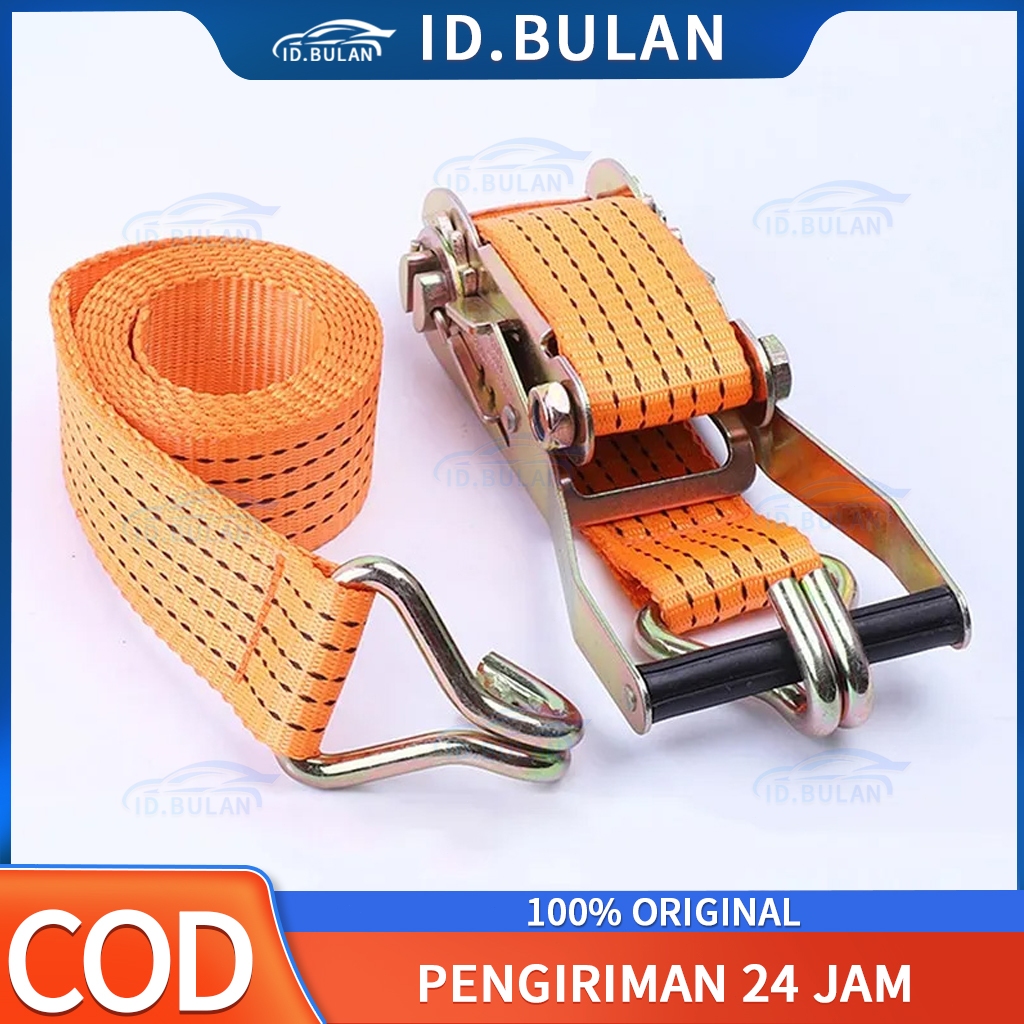 Jual 10 Ton Tali Kecepatan Ratchet Tie Down 4 cm x 6M/8M/10M 5CMx 6M/8M ...