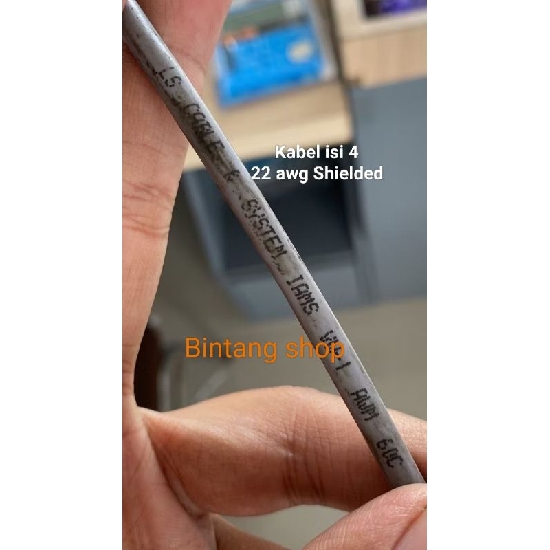 Jual Kabel isi 4 awg 22 dengan Shielded groun keliling per roll 305 ...