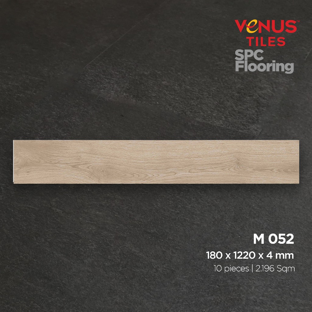 Jual LANTAI MOTIF KAYU CLIK KLIK VENUS LANTAI SPC FLOORING M052 ...
