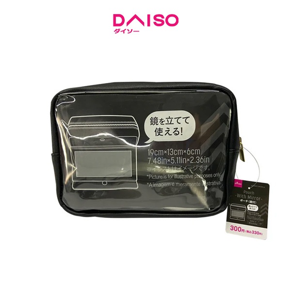 Jual Daiso Pouch -With Mirror- | Shopee Indonesia