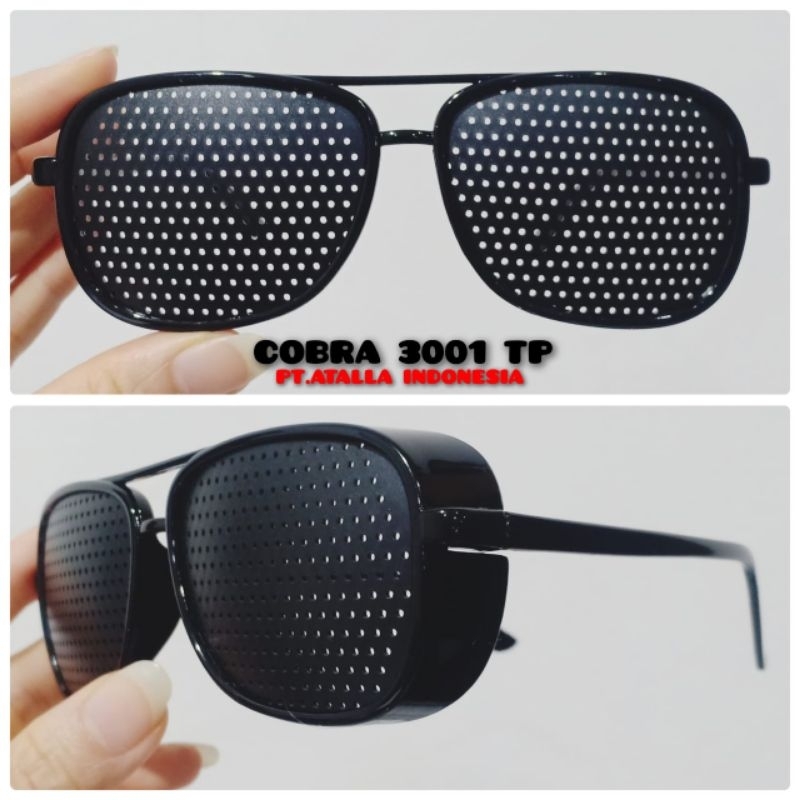 Jual Kacamata Terapi Pinhole cobra 3001 TP | Shopee Indonesia