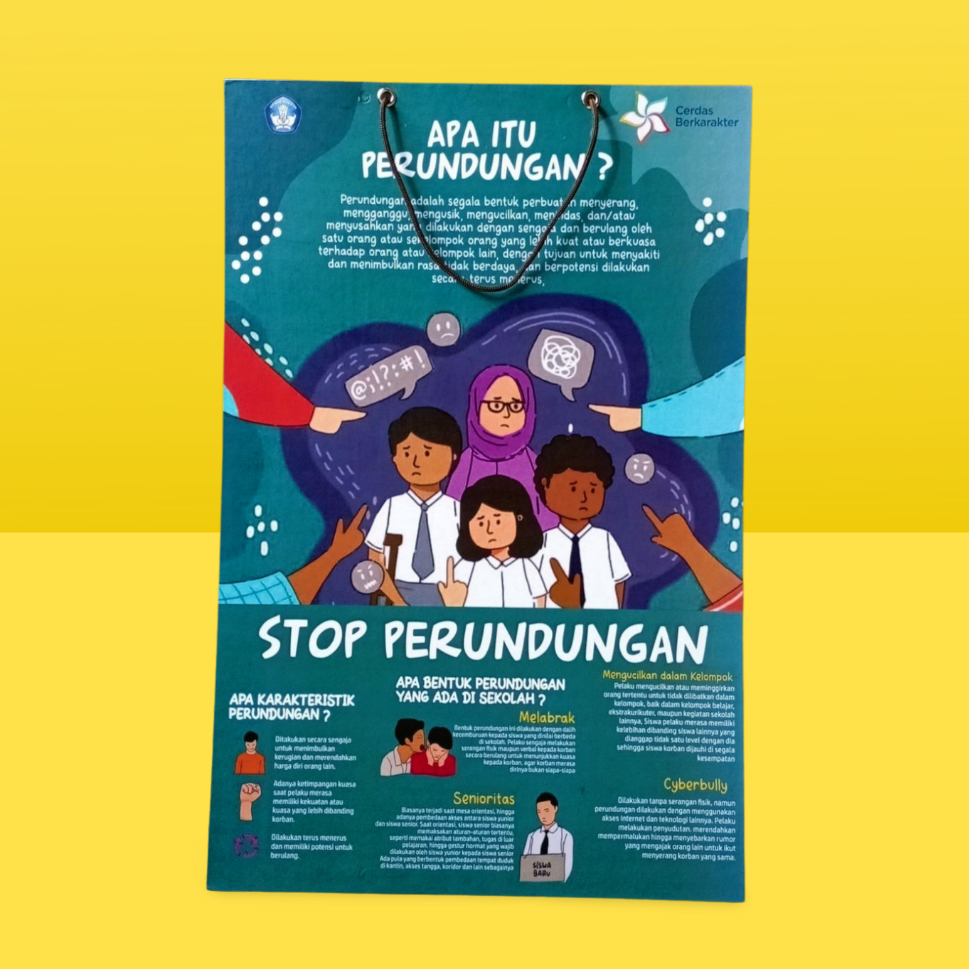 Jual Poster Gantung A3 | Hard Poster Apa itu Perundungan | Poster STOP ...